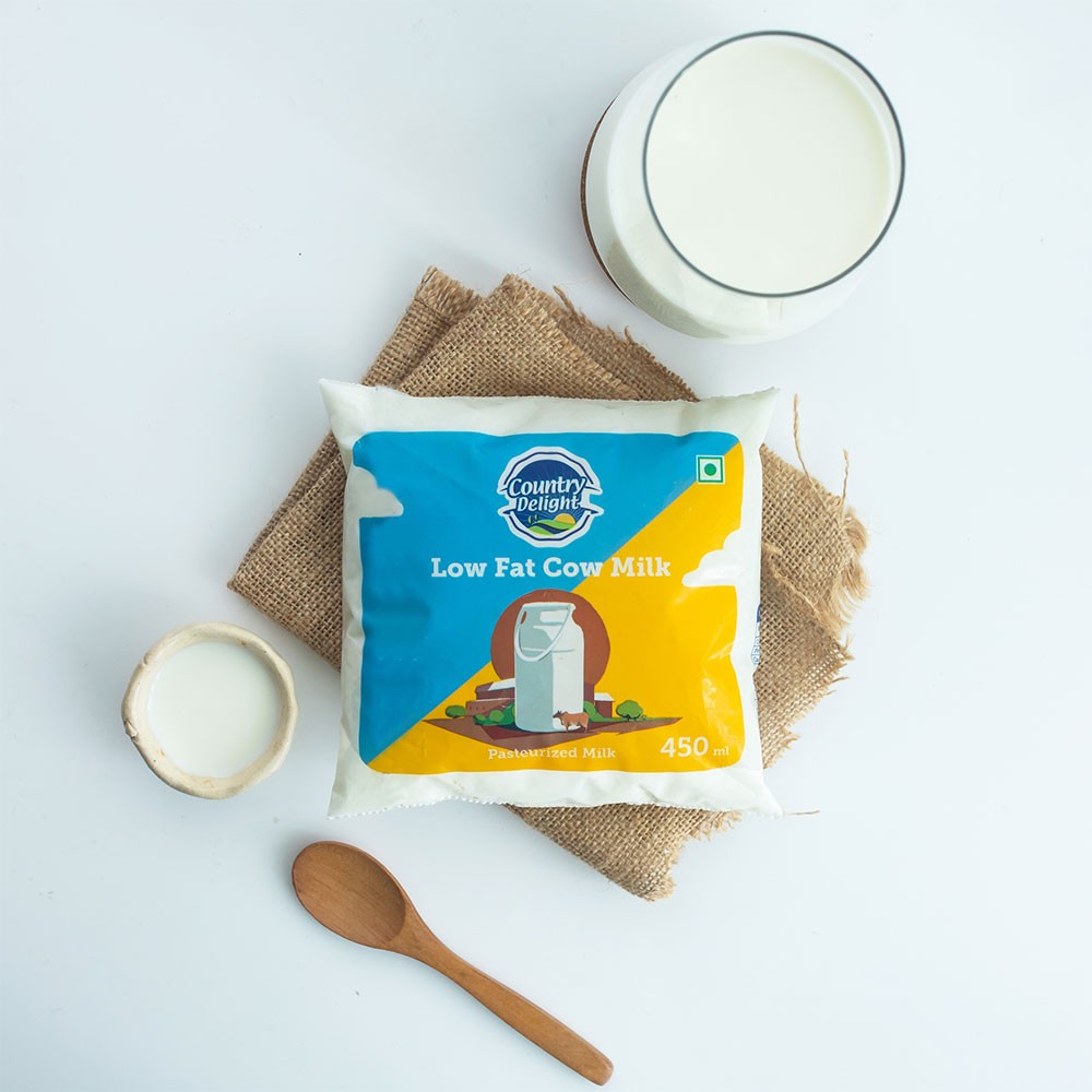 Country Delight Low Fat Cow Fresh Milk Price - Buy Online at Best Price ...
