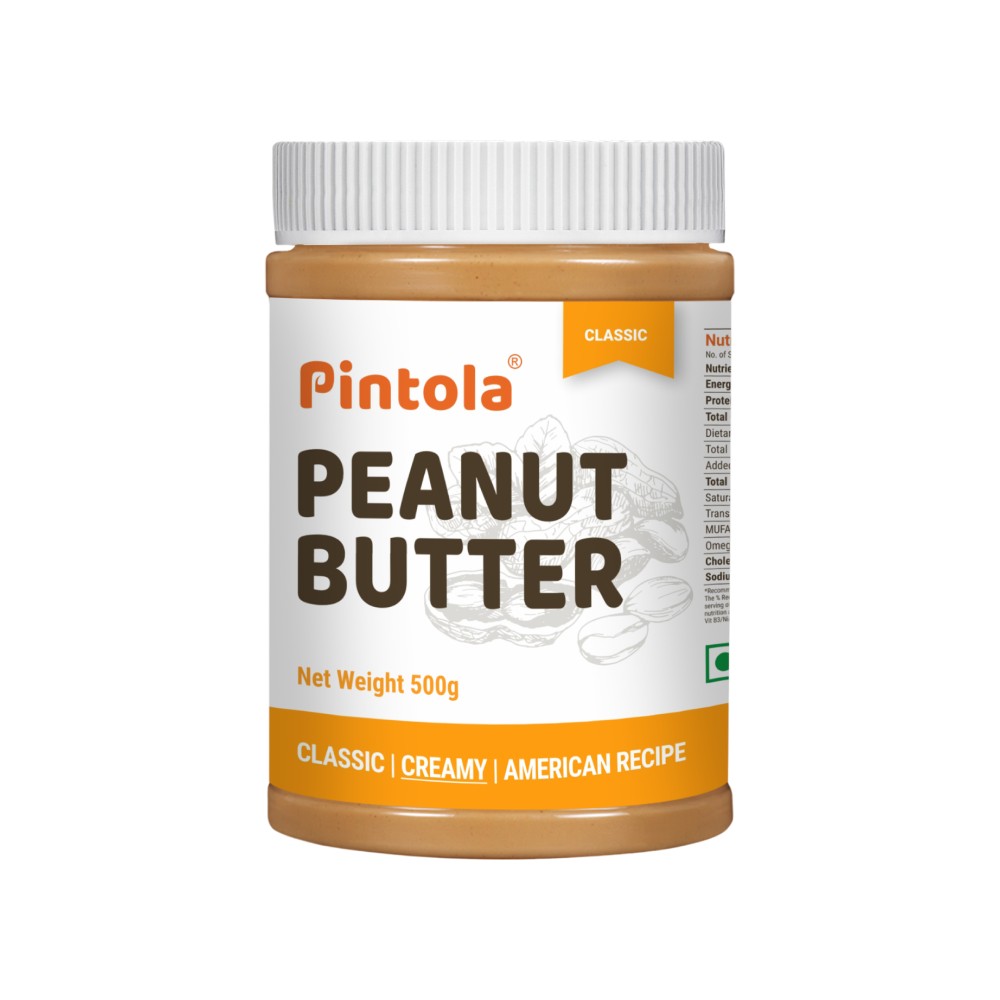 Pintola Classic Creamy Peanut Butter Price - Buy Online at ₹213 in India