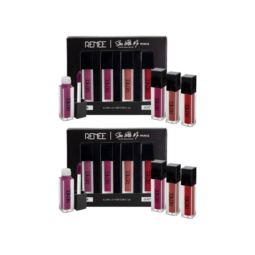 RENEE Stay With Me Mini Lipstick Kit - Pack of 4 Price - Buy Online at ...