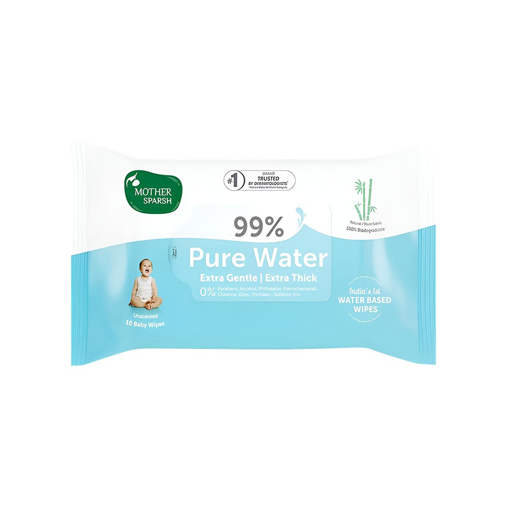 Mother Sparsh 99% Pure Water Baby Wipes Price - Buy Online at Best ...