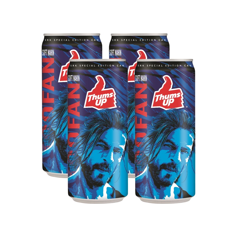 Thums Up Cola Soft Drink (300 ml) - Pack of 4 Price - Buy Online at ...