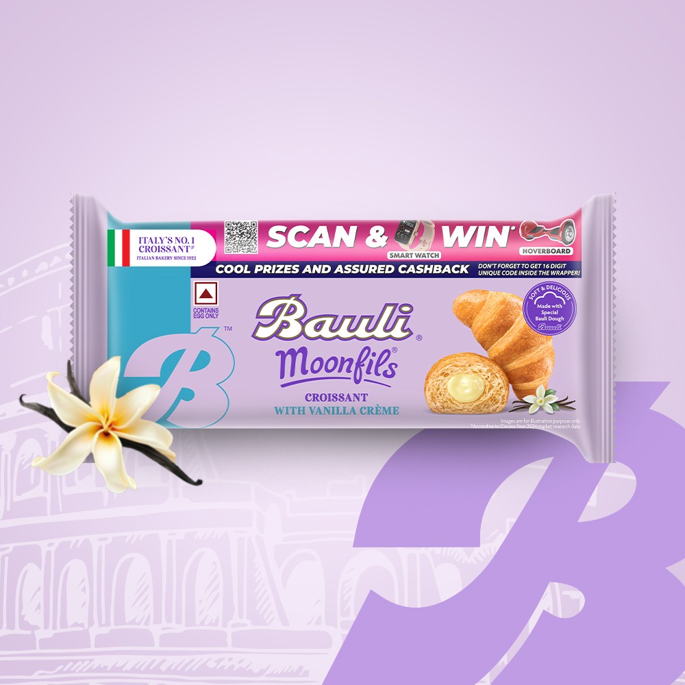Bauli Moonfils Vanilla Crème Soft Croissant Price - Buy Online at ₹21 ...