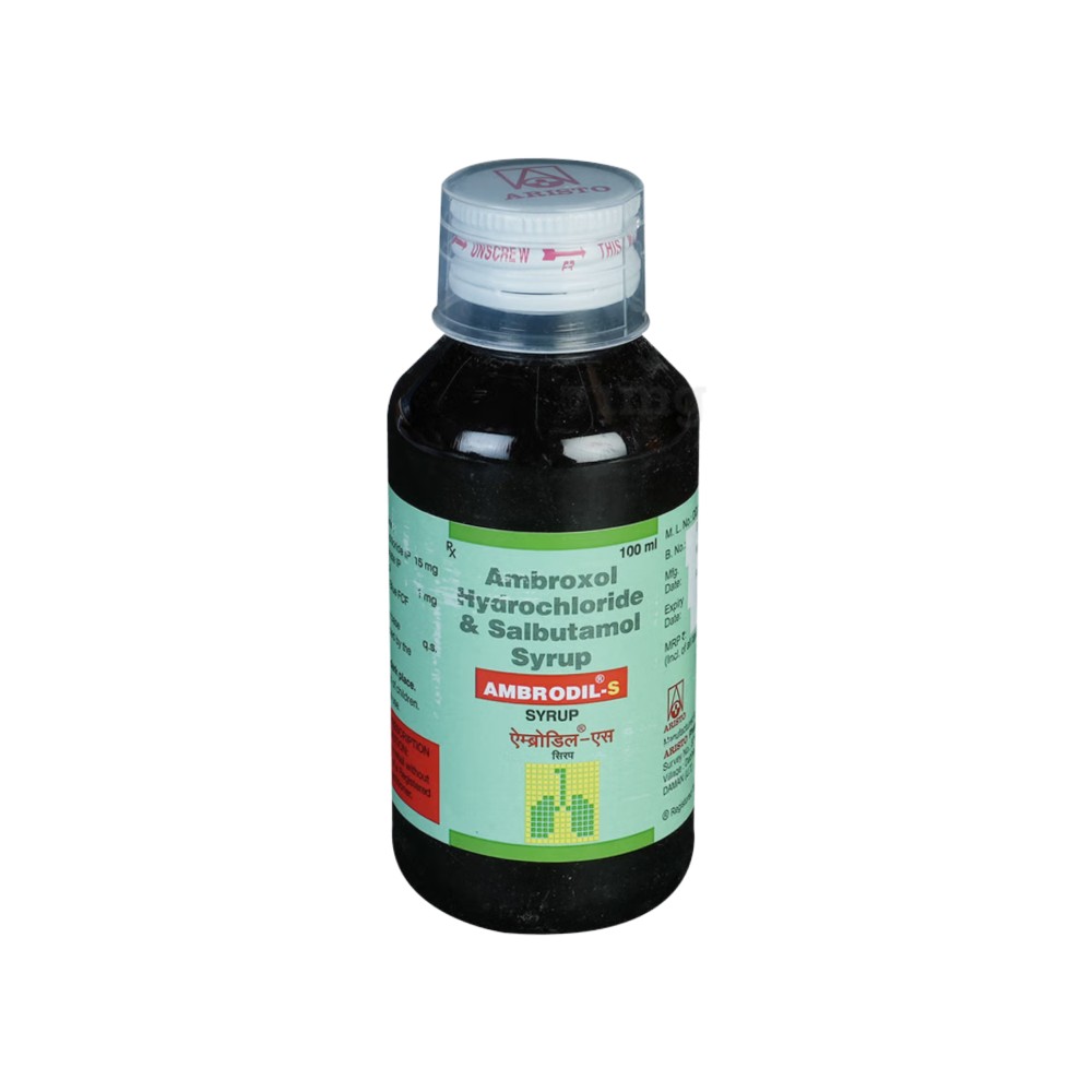 Ambrodil S Syrup Price - Buy Online at ₹36 in India