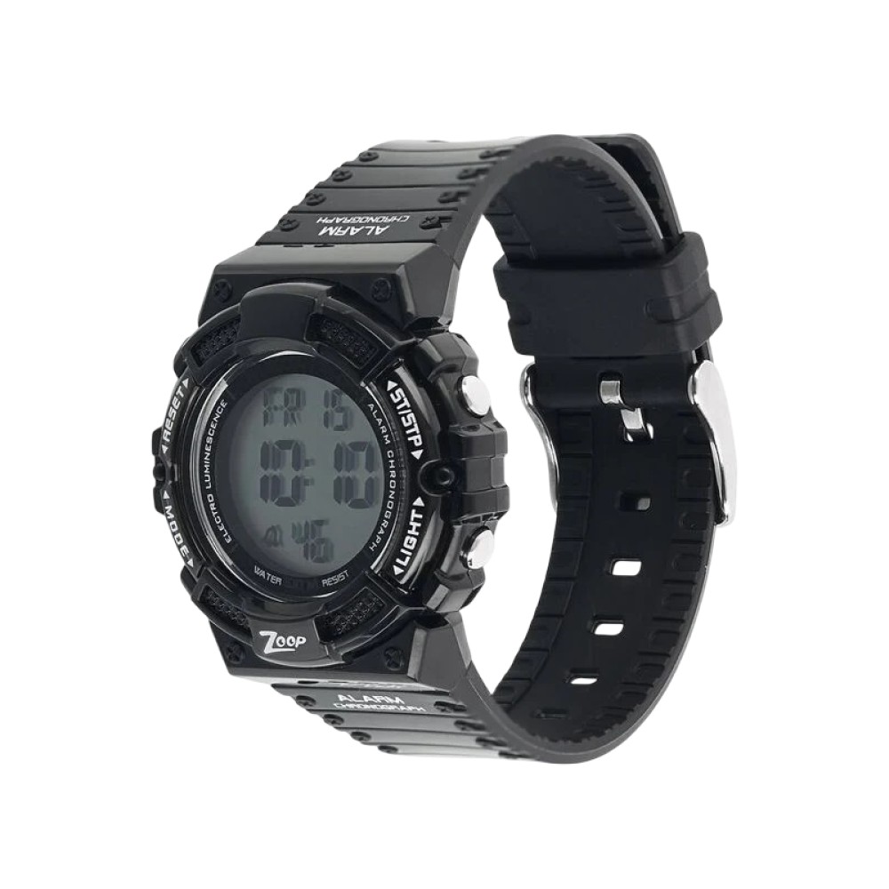 Zoop by Titan Rugged Digital Watch (Quartz, Black, Polyurethane) Price ...