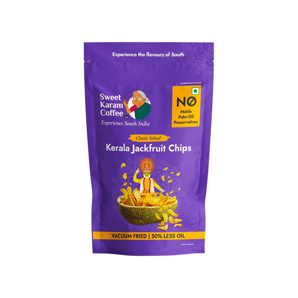 Sweet Karam Coffee Classic Salted Kerala Jackfruit Chips Price - Buy ...