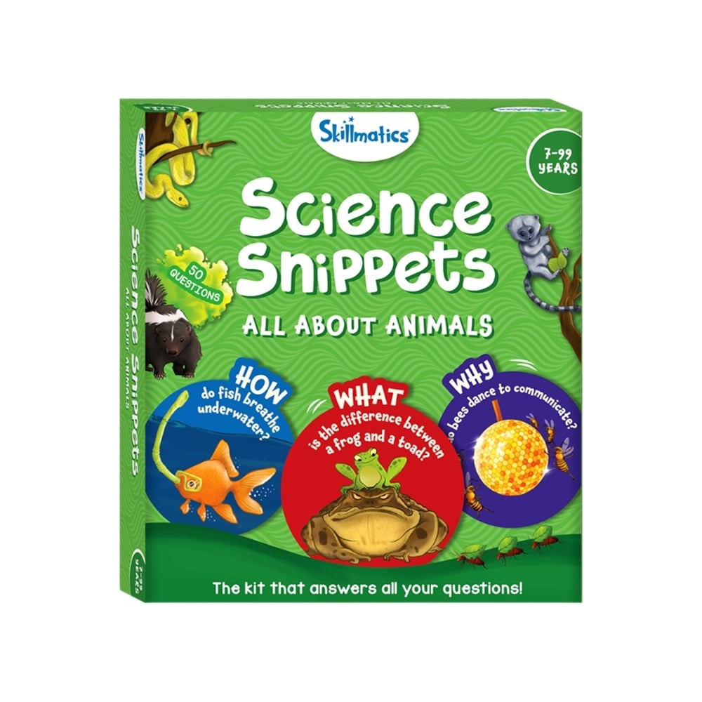 Skillmatics Science Snippets Learning Game Price - Buy Online at ₹266 ...