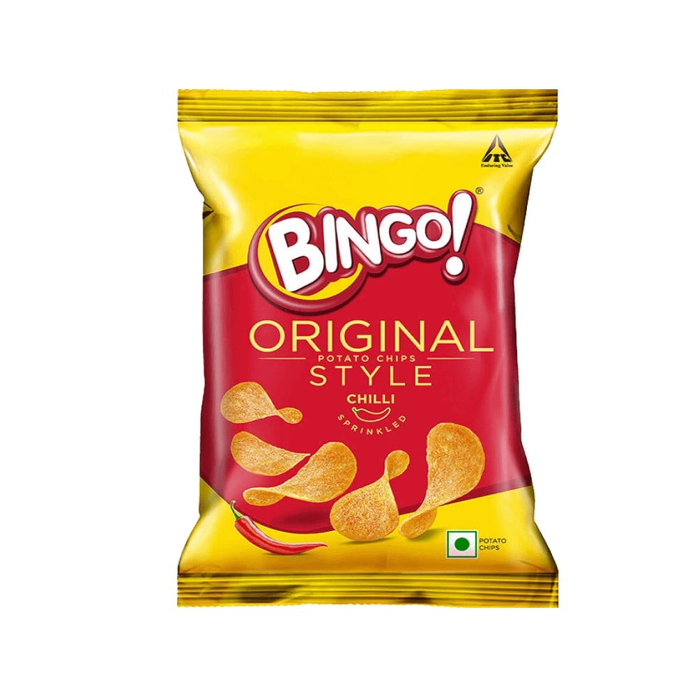 Bingo Original Style Chilli Potato Chips Price - Buy Online at ₹19 in India