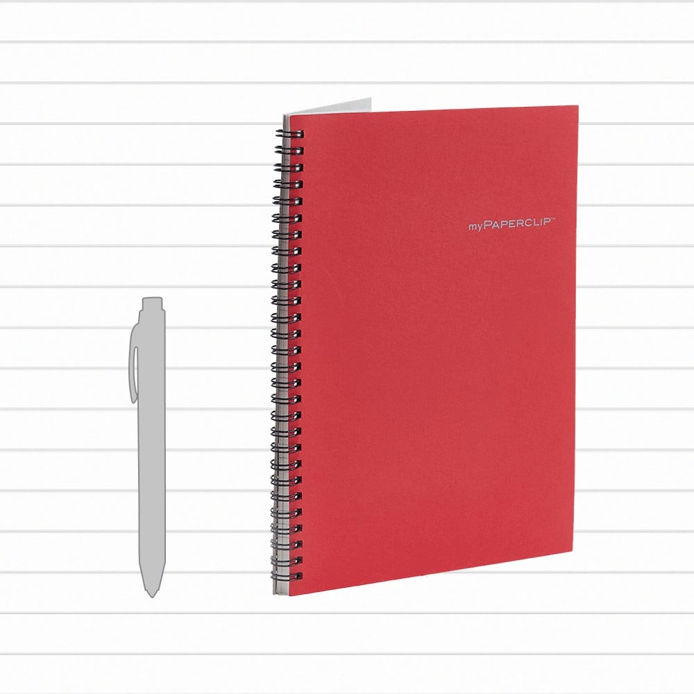 myPAPERCLIP Single Line Notebook (B5, Red) Price - Buy Online at Best ...