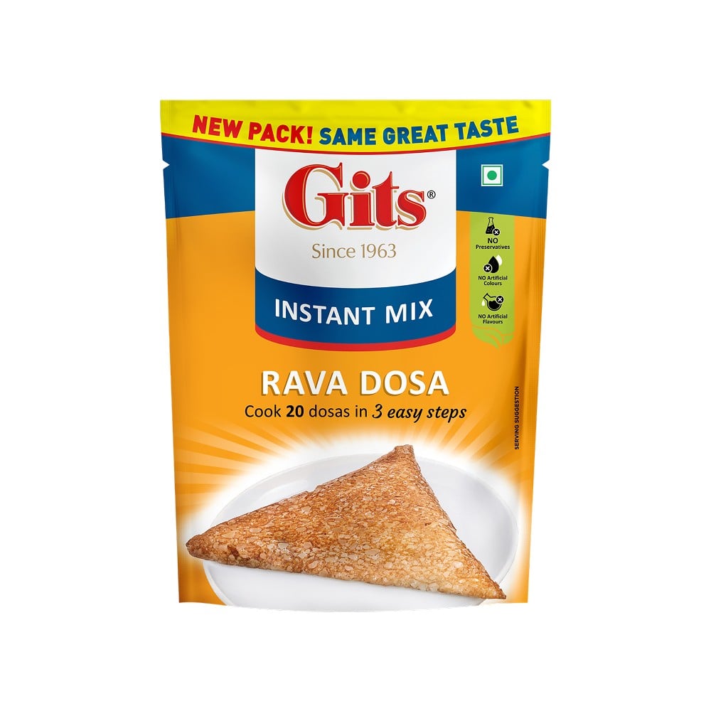 Gits Rava Dosa Breakfast Mix Price - Buy Online at ₹112 in India