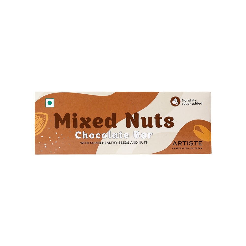 Artiste Mixed Nuts Chocolate Bar Ice Cream Stick Price - Buy Online at ...