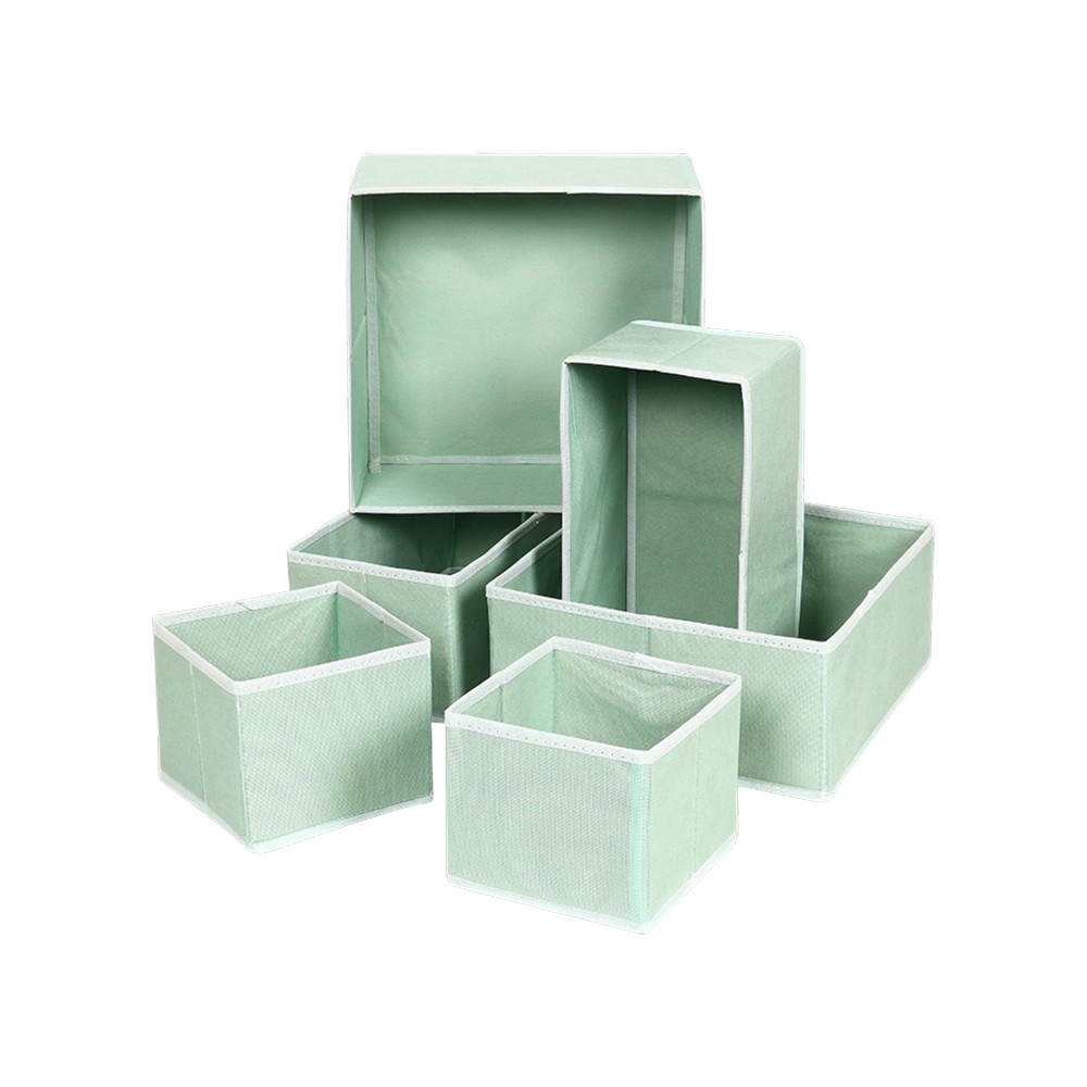 House of Quirk Foldable Cloth Storage Box (Green) Price - Buy Online at ...