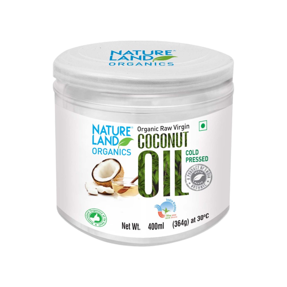 Natureland Organic Coconut Oil Price - Buy Online at ₹401 in India