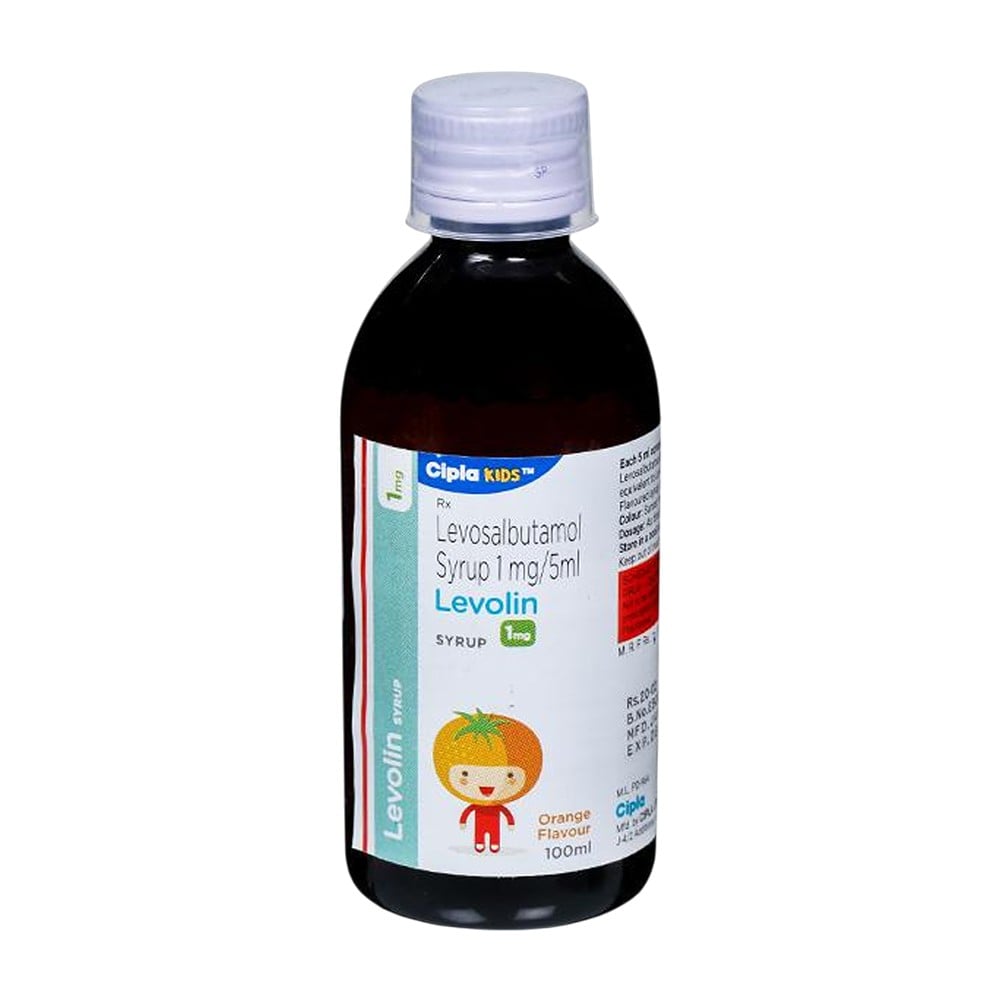 Levolin 1mg Orange Flavour Syrup Price - Buy Online at ₹33 in India