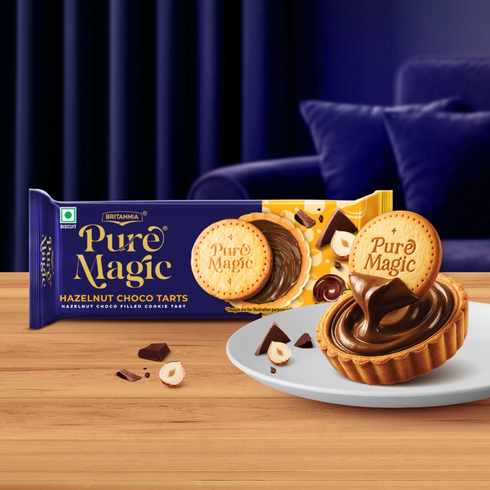 Britannia Pure Magic Hazelnut Choco Tart Price - Buy Online at Best ...