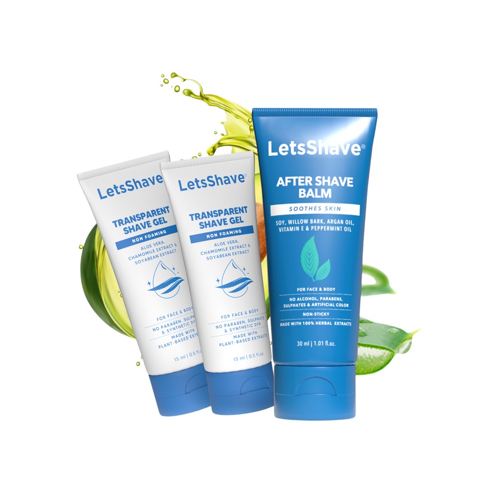 LetsShave Transparent Shave Gel & After Shave Balm Price - Buy Online ...