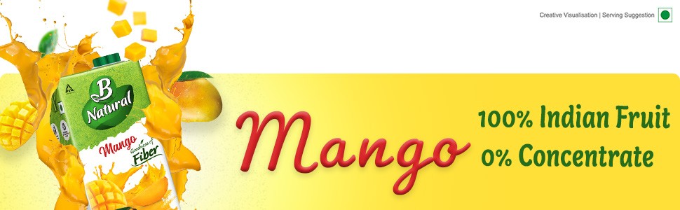 B Natural Mango Drink Price - Buy Online at Best Price in India