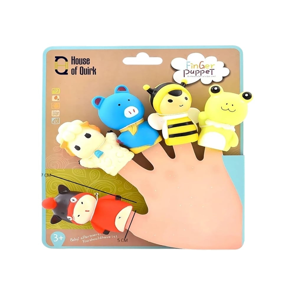 House of Quirk Finger Puppet Storybook Educational Toy Price - Buy ...
