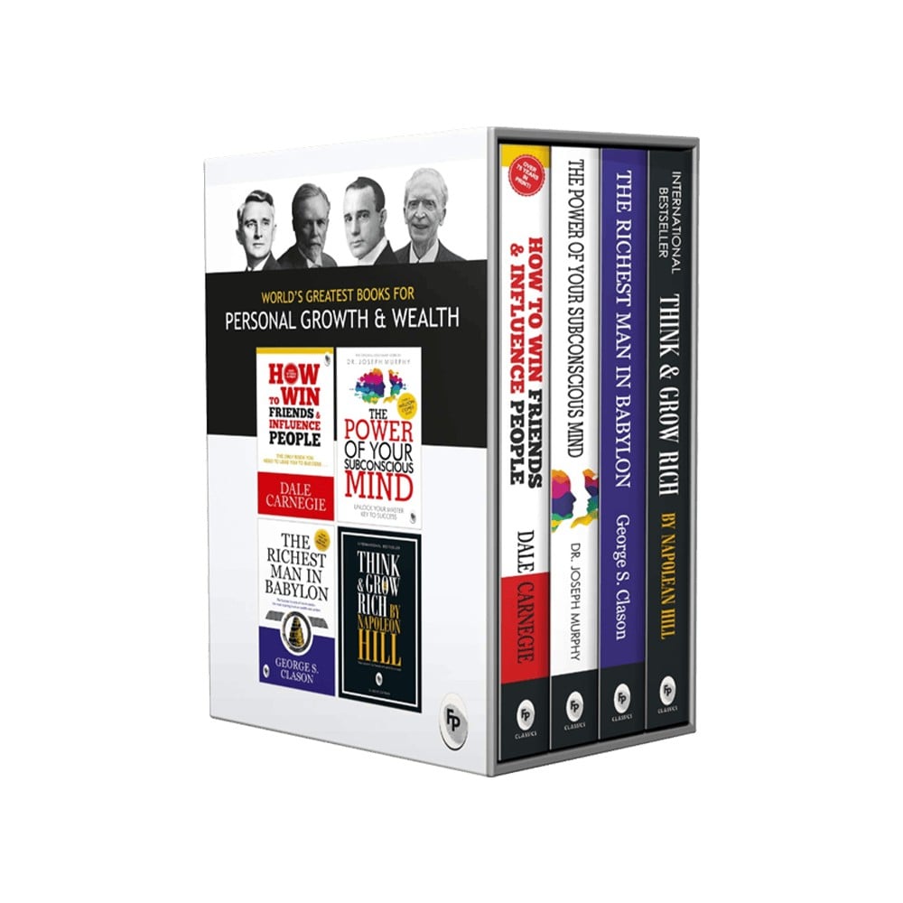 Books For Personal Growth & Wealth (Set Of 4) Price - Buy Online at ...