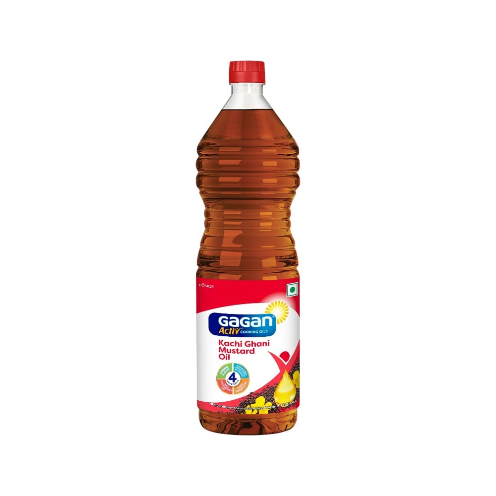 Gagan Active Kachi Ghani Mustard Oil Price - Buy Online at Best Price ...