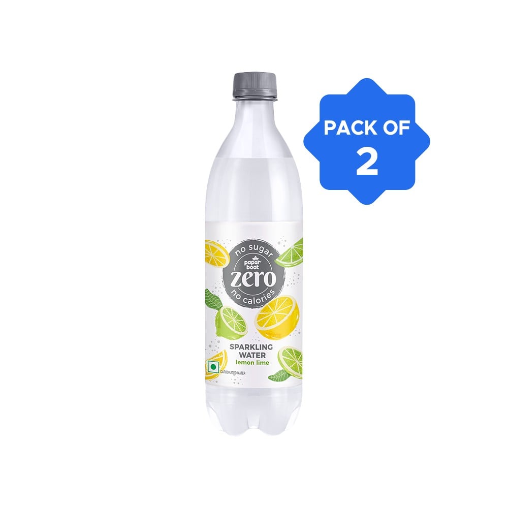 Paper Boat Zero Sugar Lemon Lime Sparkling Drink - Pack of 2 Price ...
