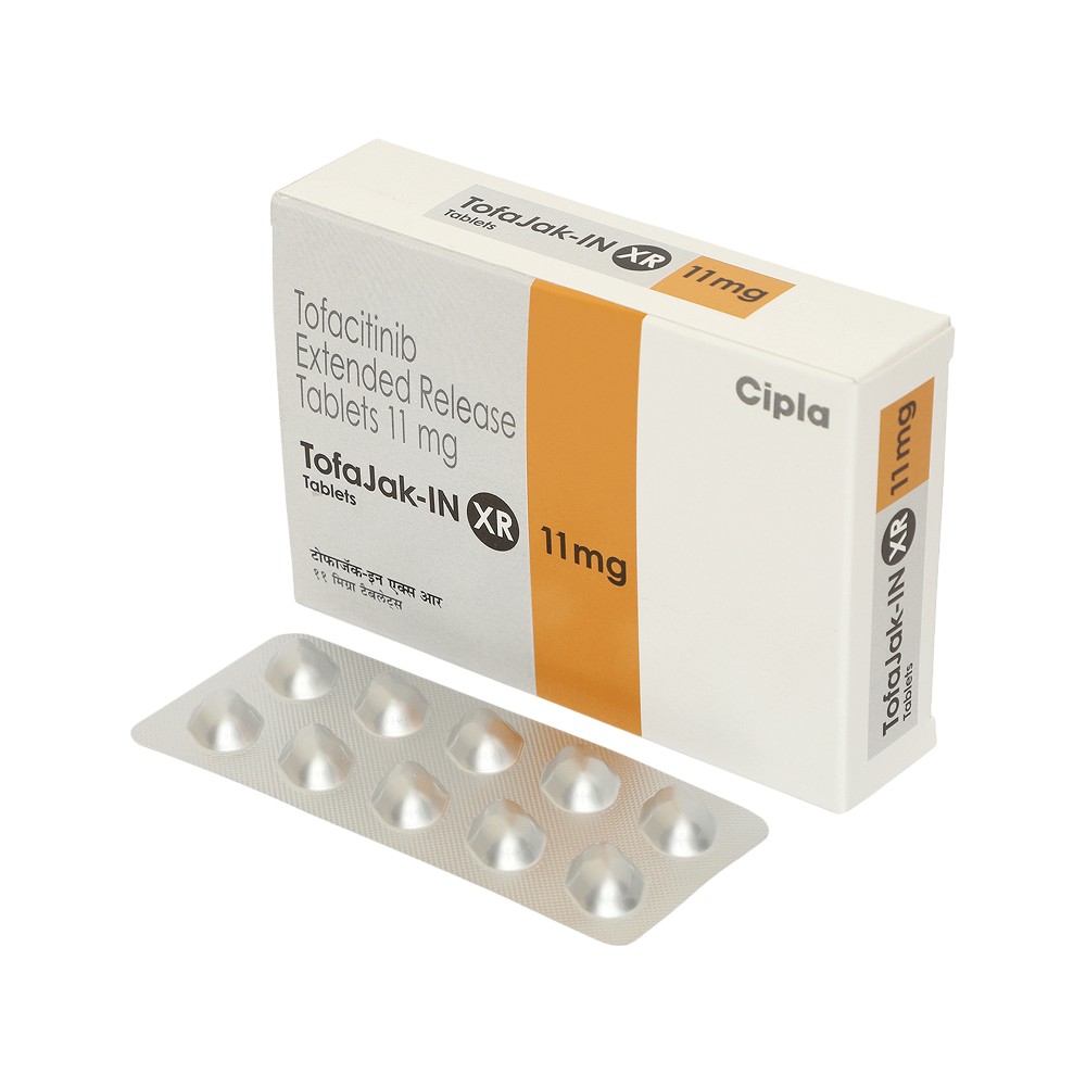 Tofajak In Xr 11mg Strip Of 10 Tablets Price - Buy Online at ₹285 in India