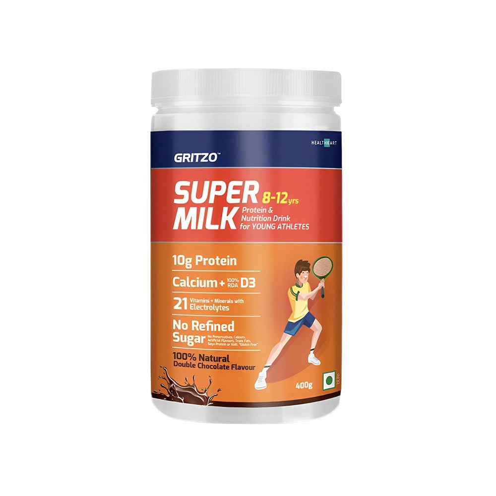 Gritzo Double Chocolate Super Milk Drink Mix (8 - 12 Years) Price - Buy ...