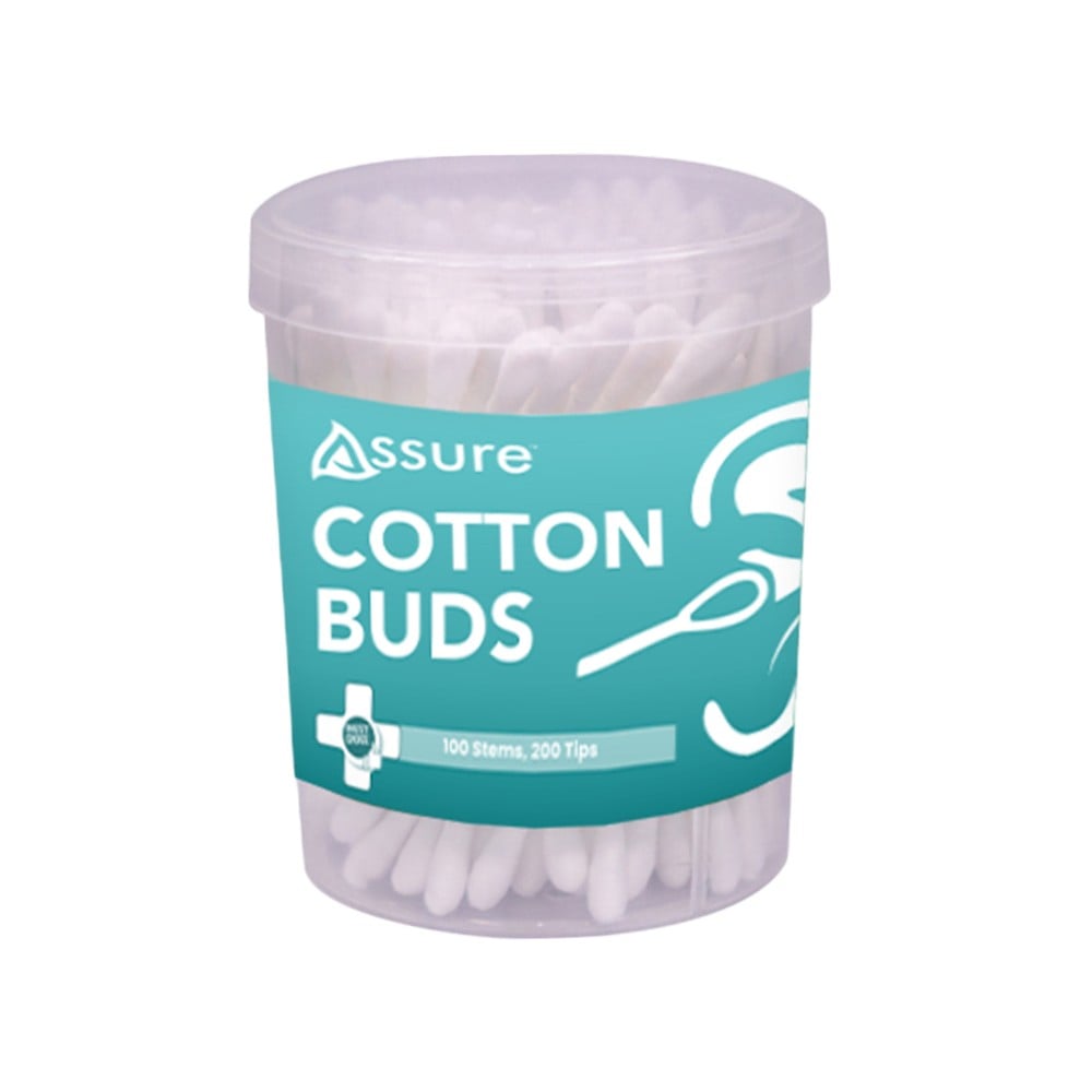 Assure Cotton Buds (Pack of 3, 100 Paper Stick Each Jar) Price - Buy ...
