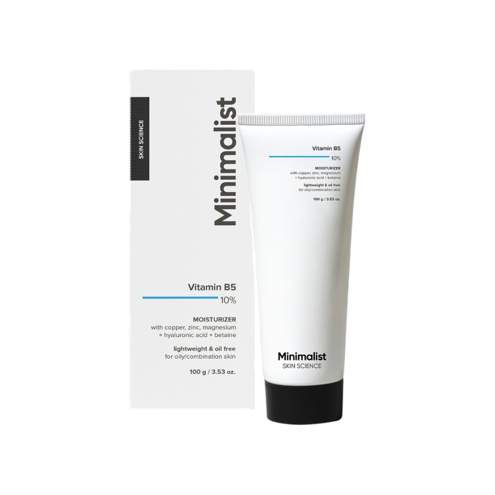 Minimalist Vitamin B5 10% Gel Moisturizer Price - Buy Online at ₹570 in ...