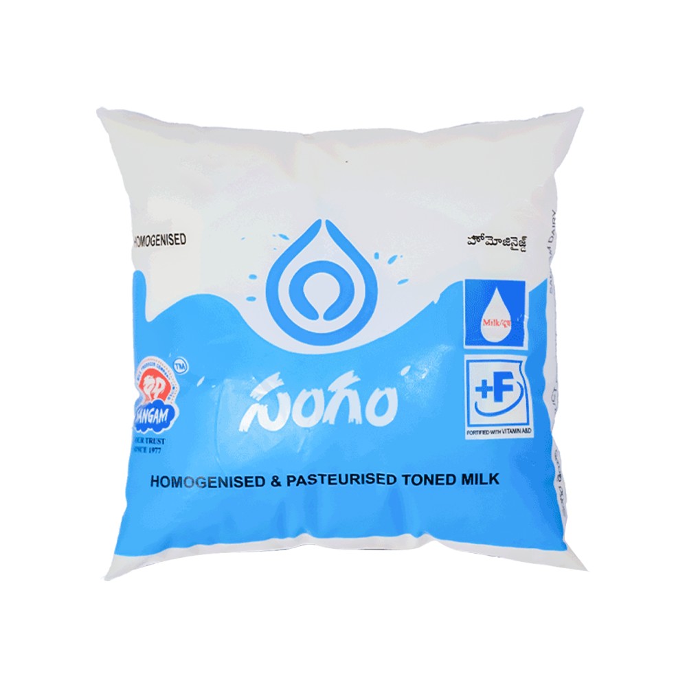 Sangam Dairy Homogenised & Pasteurised Toned Milk Price - Buy Online at ...