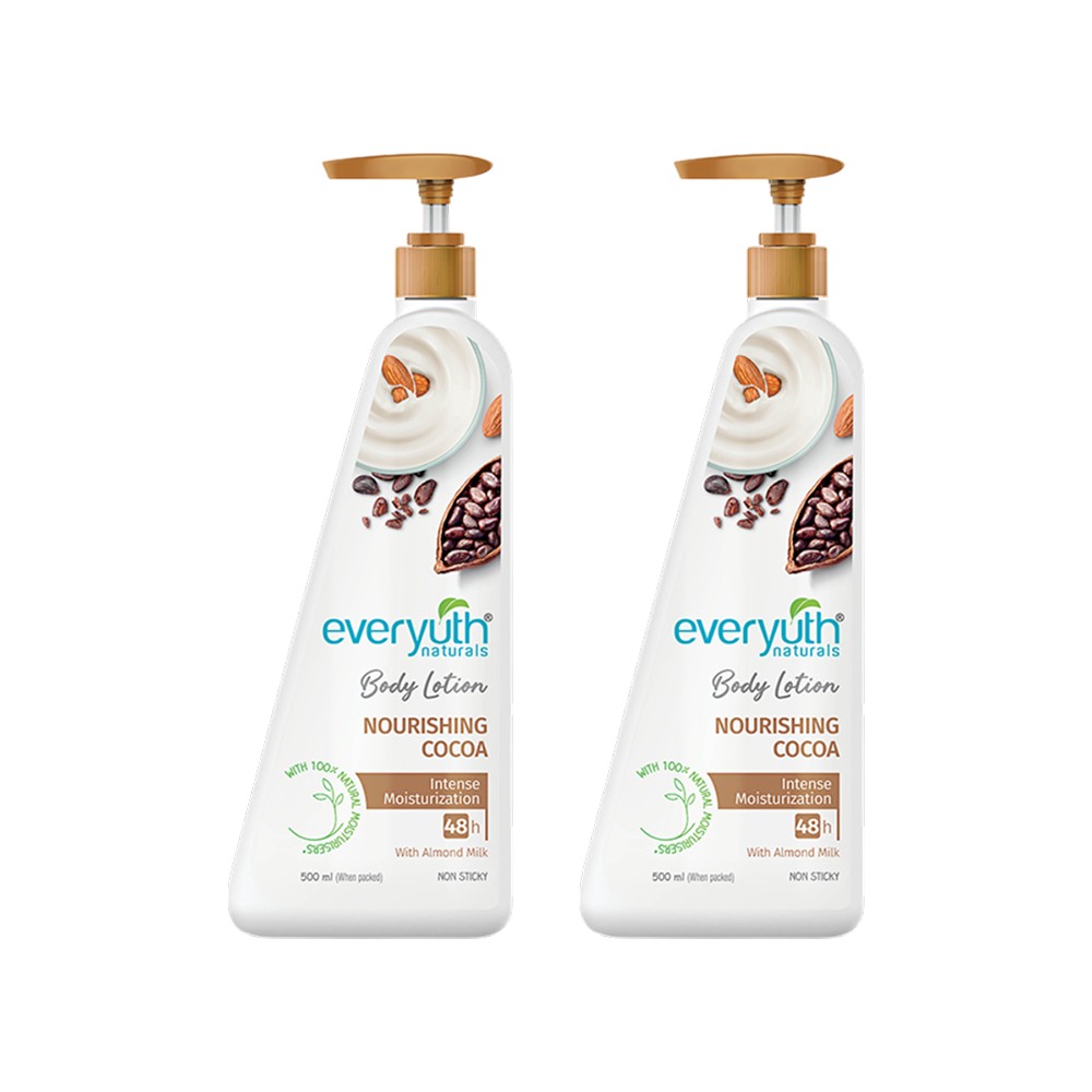 Everyuth Naturals Nourishing Cocoa Body Lotion (Intense Moisturization ...