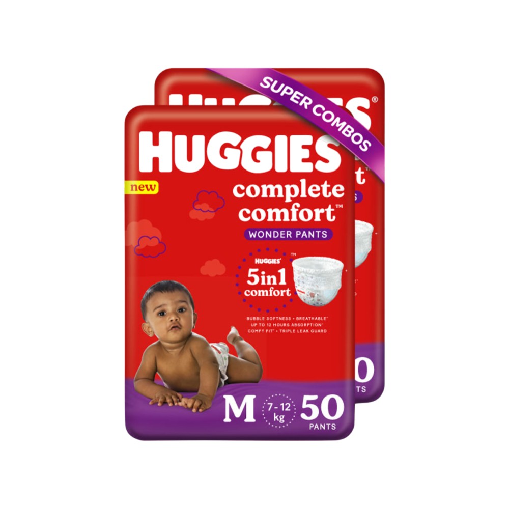 Huggies Wonder Pant Pant Style Baby Diaper - Pack of 2 Price - Buy ...