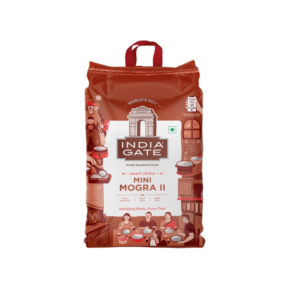 India Gate Mini II Mogra Basmati Rice (Short Grain) Price - Buy Online ...