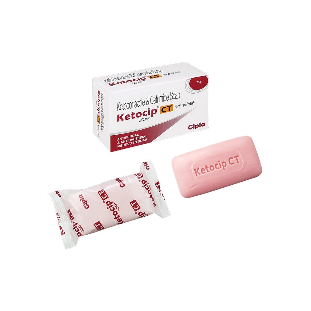 Ketocip CT Soap 75gm Price - Buy Online at ₹110 in India