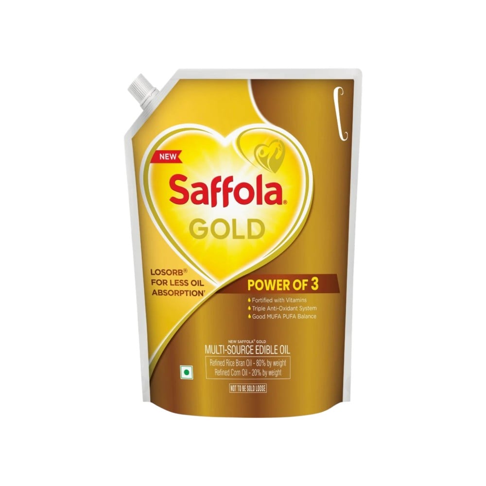 Saffola Gold Refined Blended Cooking Oil Price - Buy Online at Best ...