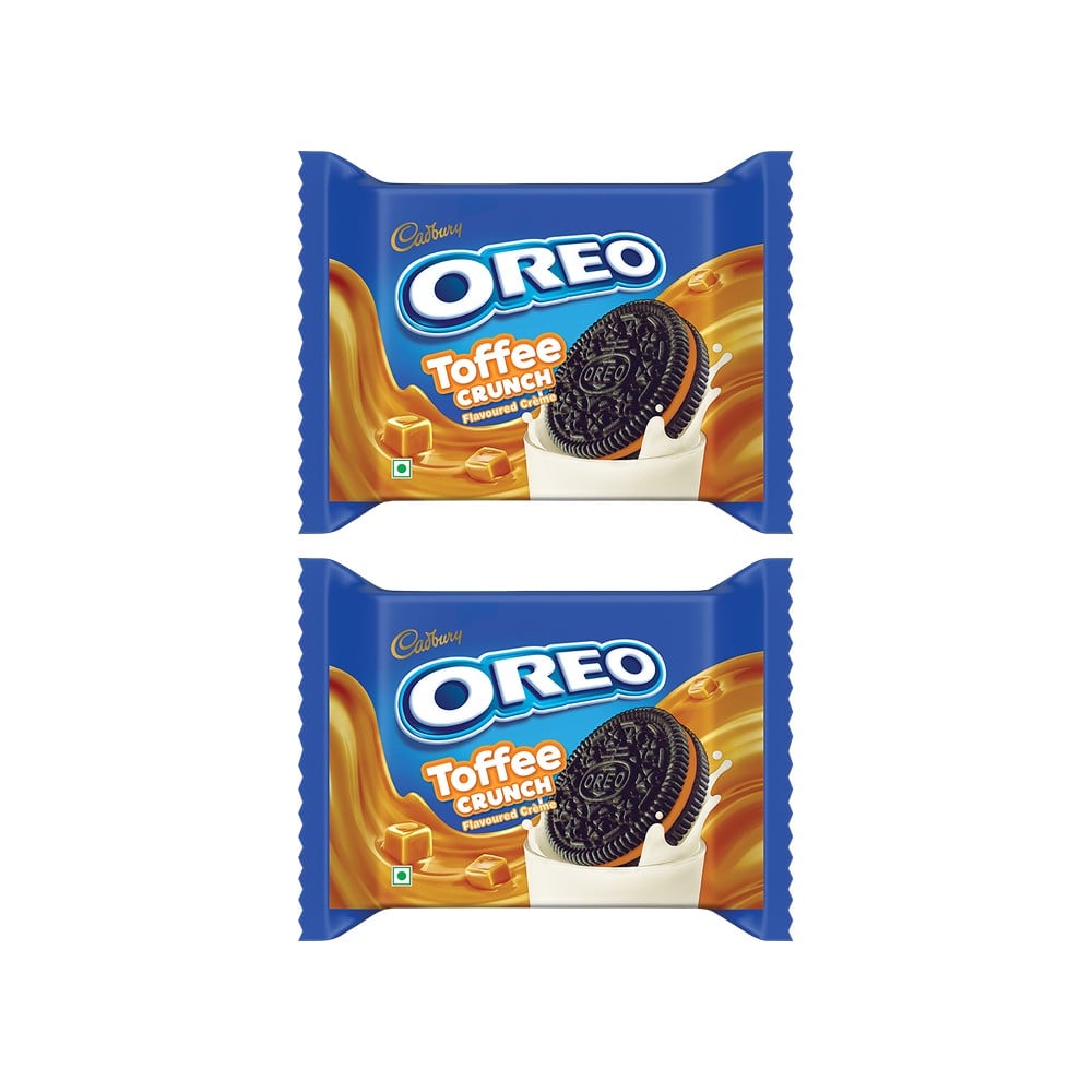 Oreo Toffee-Crunch Sandwich Cream Biscuits - Pack of 2 Price - Buy ...