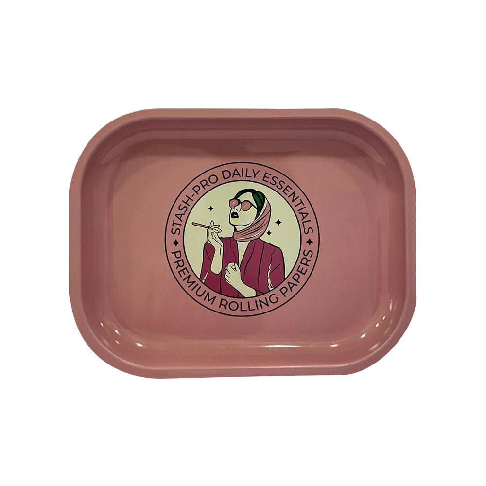 Small Metal Rolling Tray (Colour may Vary) Stash Pro Price - Buy Online ...