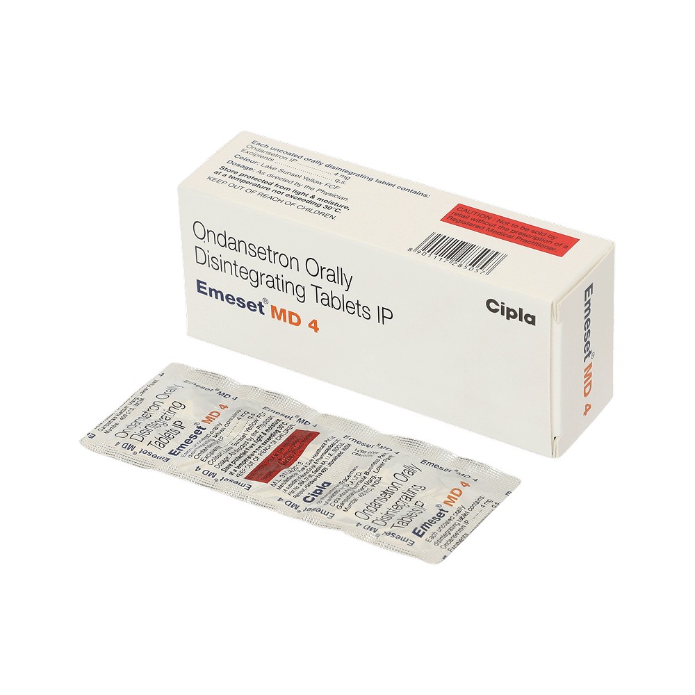 Emeset MD 4mg Tablets Price - Buy Online at Best Price in India