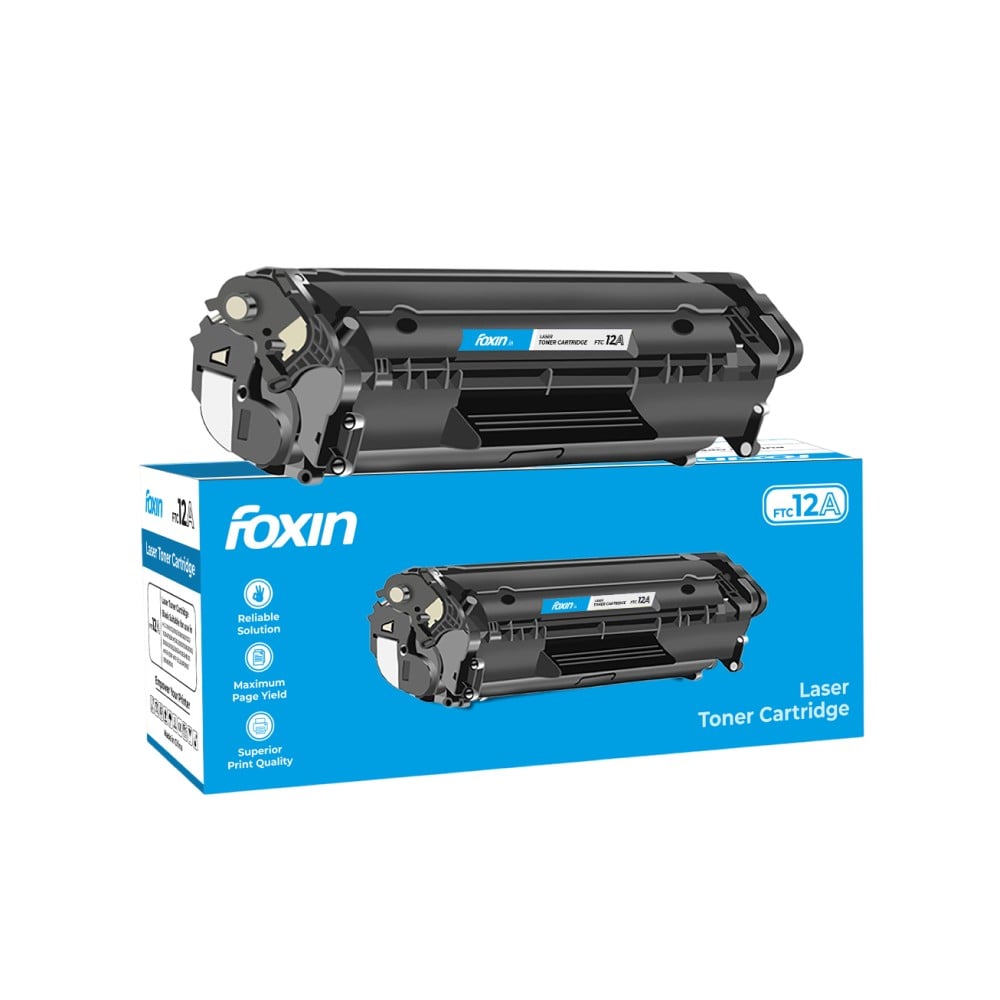 Foxin FTC 12A Laser Toner Ink Cartridge Price - Buy Online at Best ...