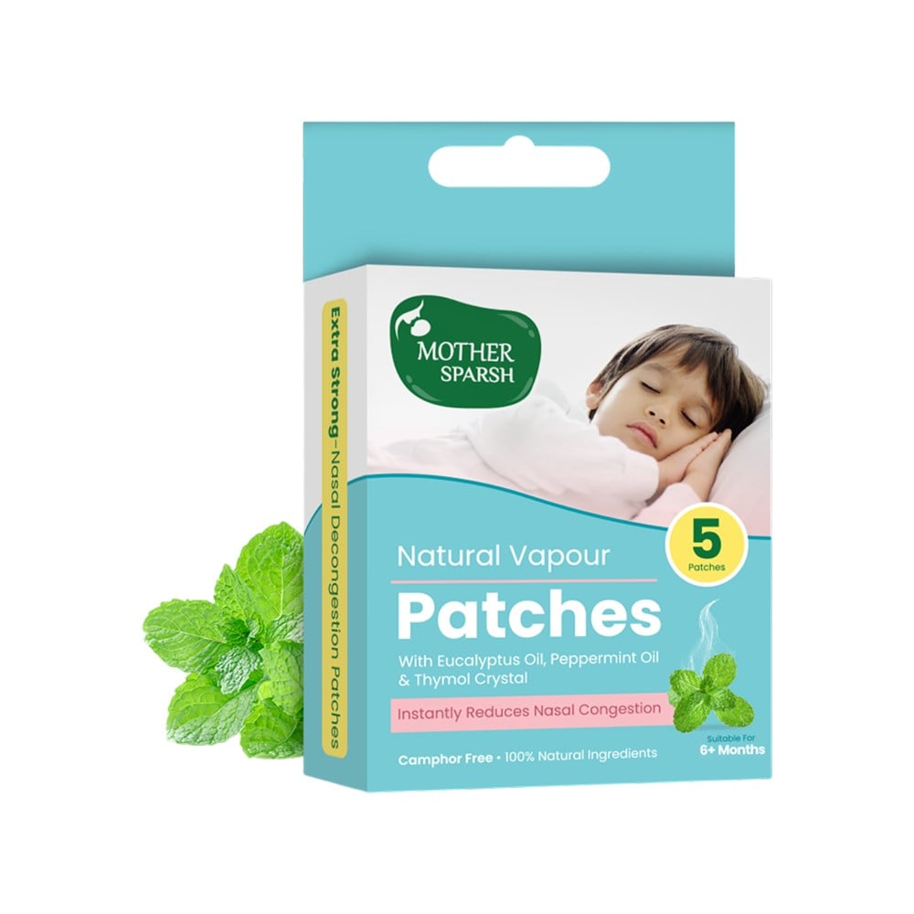 Mother Sparsh Natural Vapour Patches Price - Buy Online at ₹166 in India