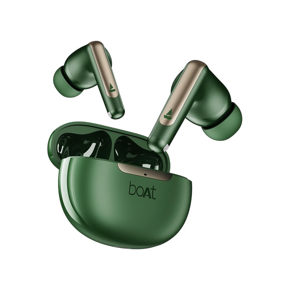 boAt Airdopes 141 Elite ANC TWS Earbuds (Green) Price - Buy Online at ...