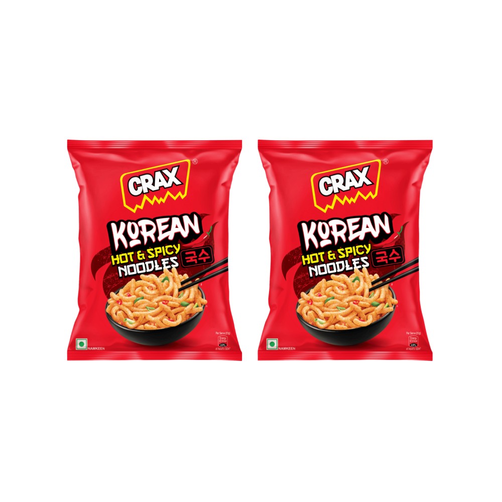 Crax Korean Ramen Noodle Puffs Chips Snacks - Pack of 2 Price - Buy ...