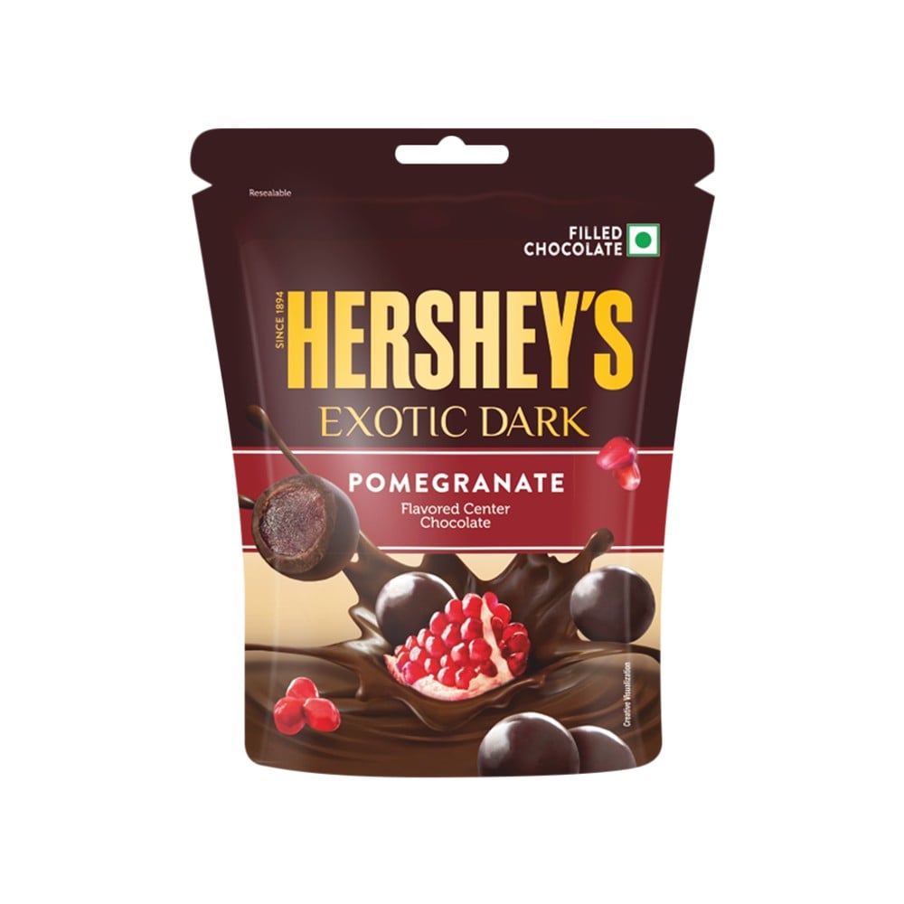 Hershey's Exotic Dark Dark Chocolate Pack (Pomegranate) Price - Buy ...