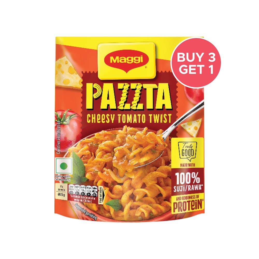 Maggi Pazzta Cheesy Tomato Twist Instant Pasta - Buy 3 Get 1 Free Price ...
