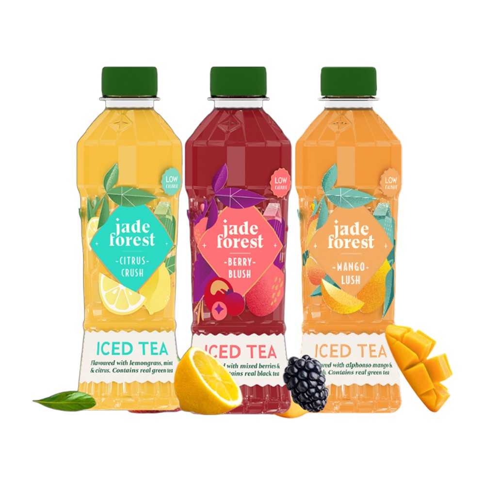 Jade Forest Iced Tea - Citrus Crush + Iced Tea - Berry Blush + Mango ...