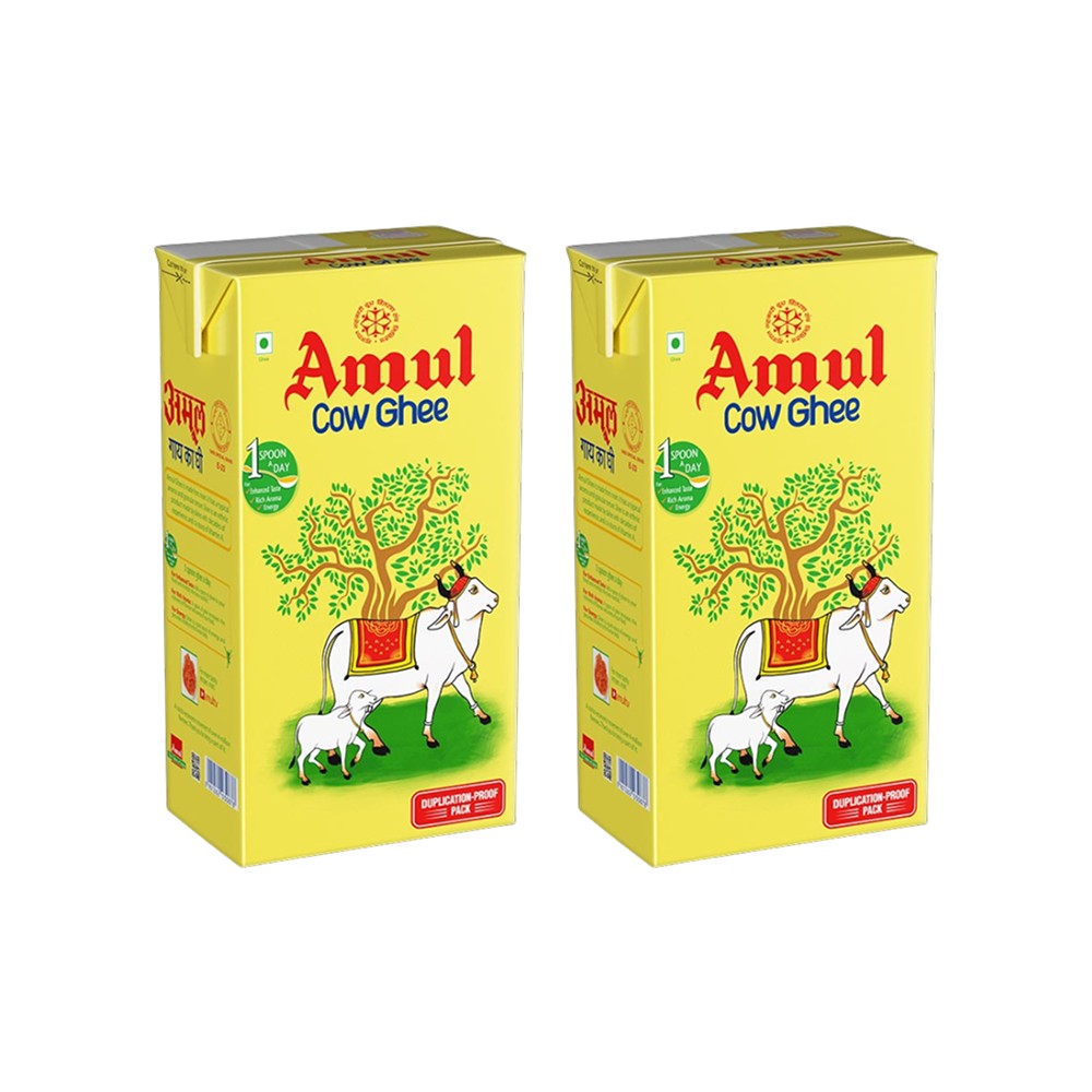 Amul Cow Ghee - Pack of 2 Price - Buy Online at Best Price in India
