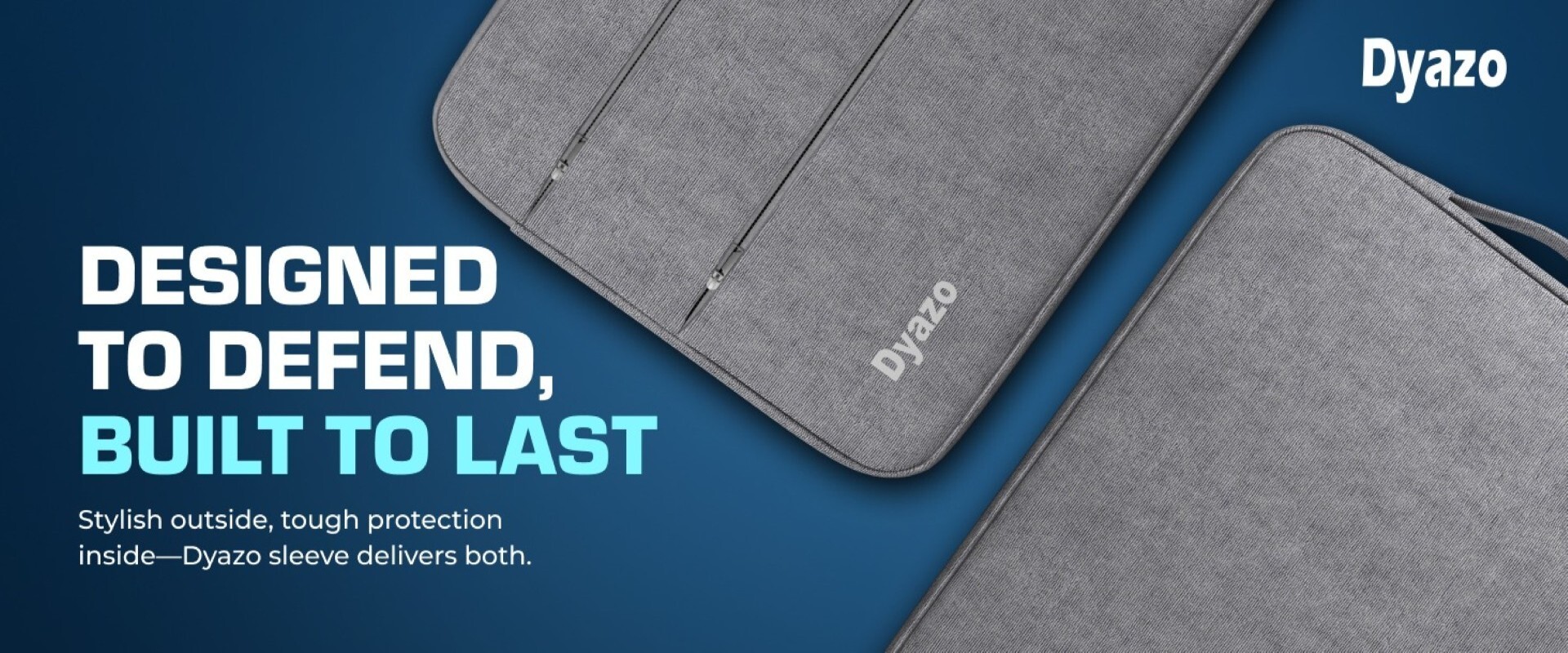 Dyazo 13.3" Laptop Sleeve with Front Pocket & Handle (Grey) Price - Buy ...