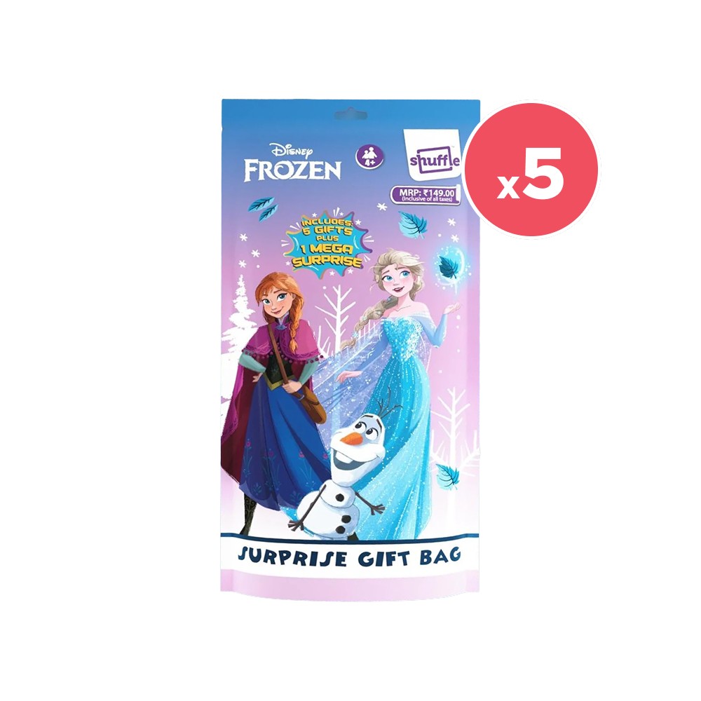 Shuffle Disney Frozen Surprise Gift Set (Multicolour) - Pack of 5 Price ...