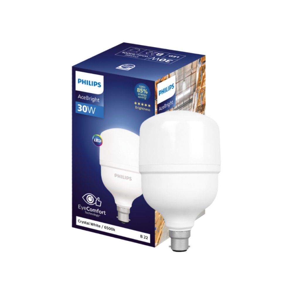 Philips Lighting AceBright 30 W LED Bulb (Crystal White) Price - Buy ...