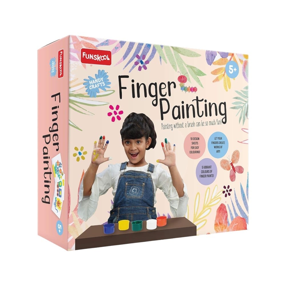 Handycrafts Fingers Painting Arts and Craft DIY Kit Price - Buy Online ...