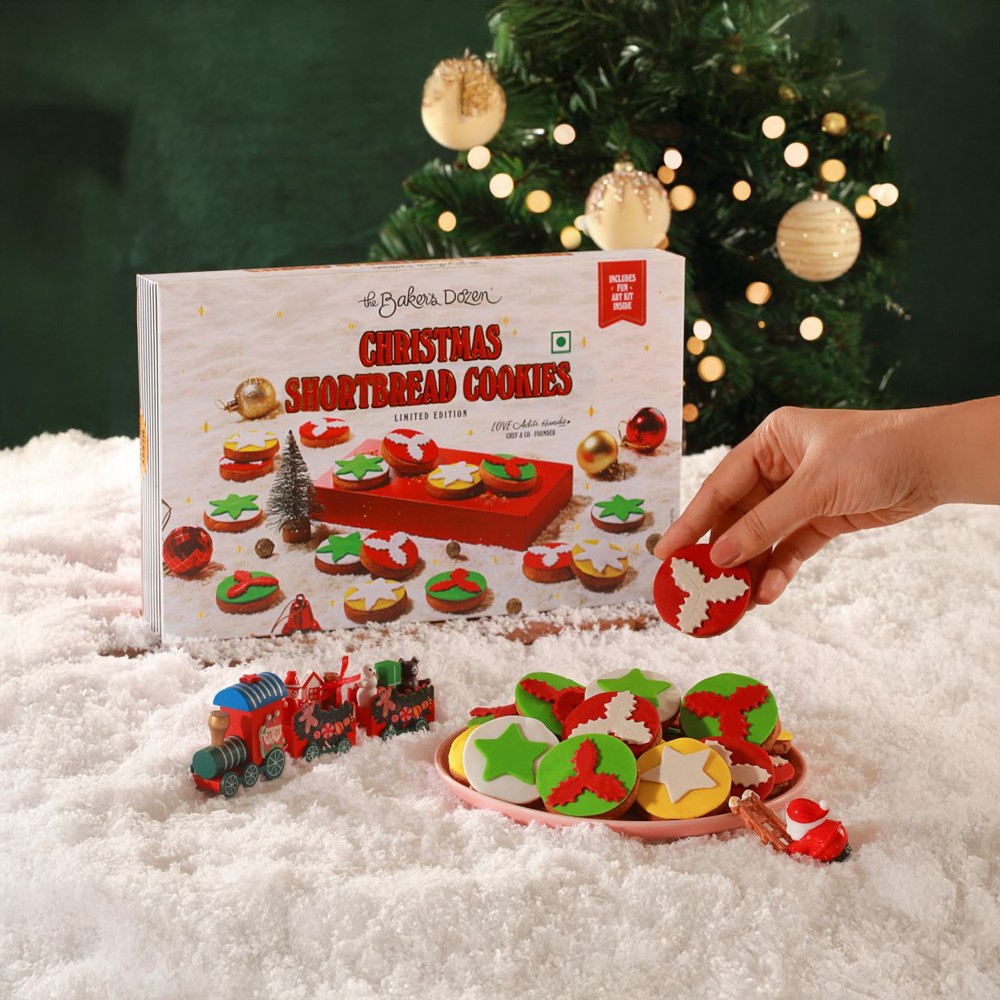 The Baker's Dozen Christmas Shortbread Cookies Price - Buy Online at ...